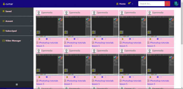 Online Video Player | SourceCodester